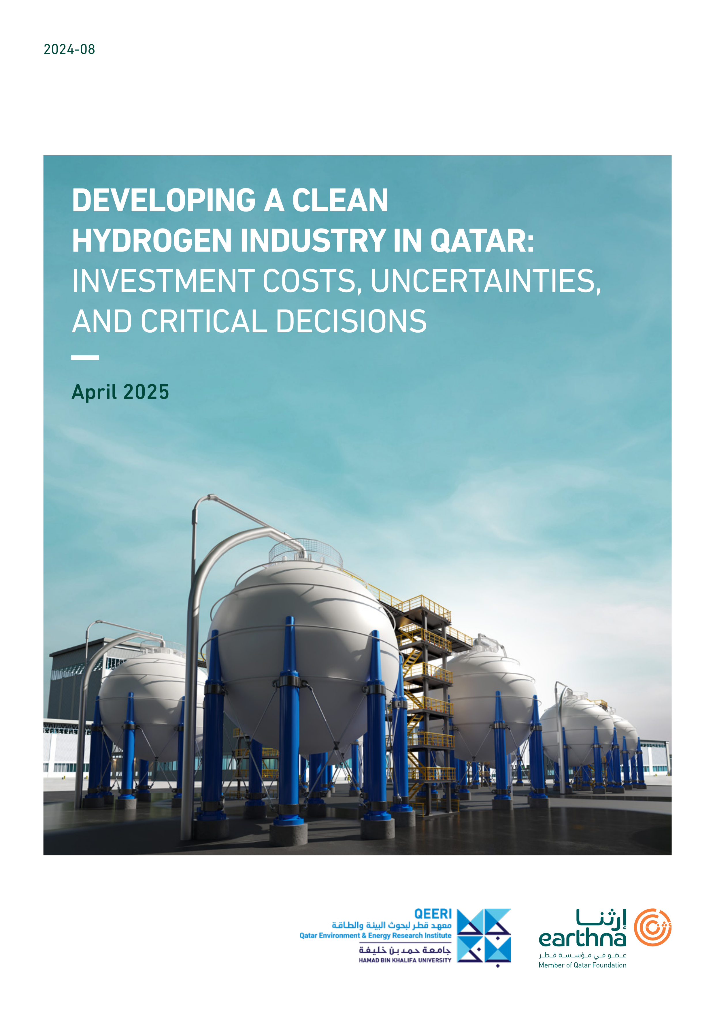 Developing a Clean Hydrogen Industry in Qatar: Investment Costs ...